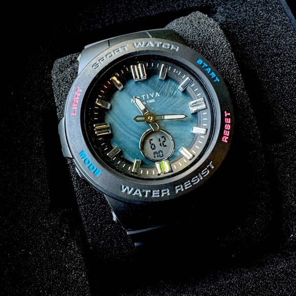 Invicta | Accessories | Activa X Invicta Anadig Sport Watch 43mm Black ...